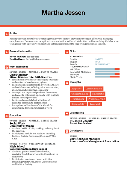 Transcriptionist Resume Sample | Kickresume