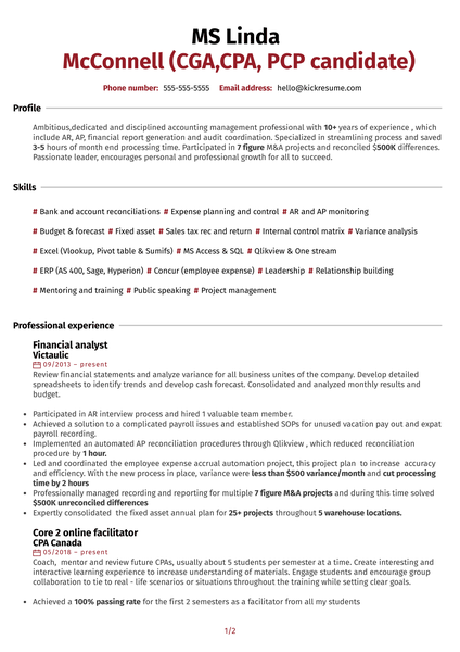 Manufacturing Assistant Resume Sample | Kickresume