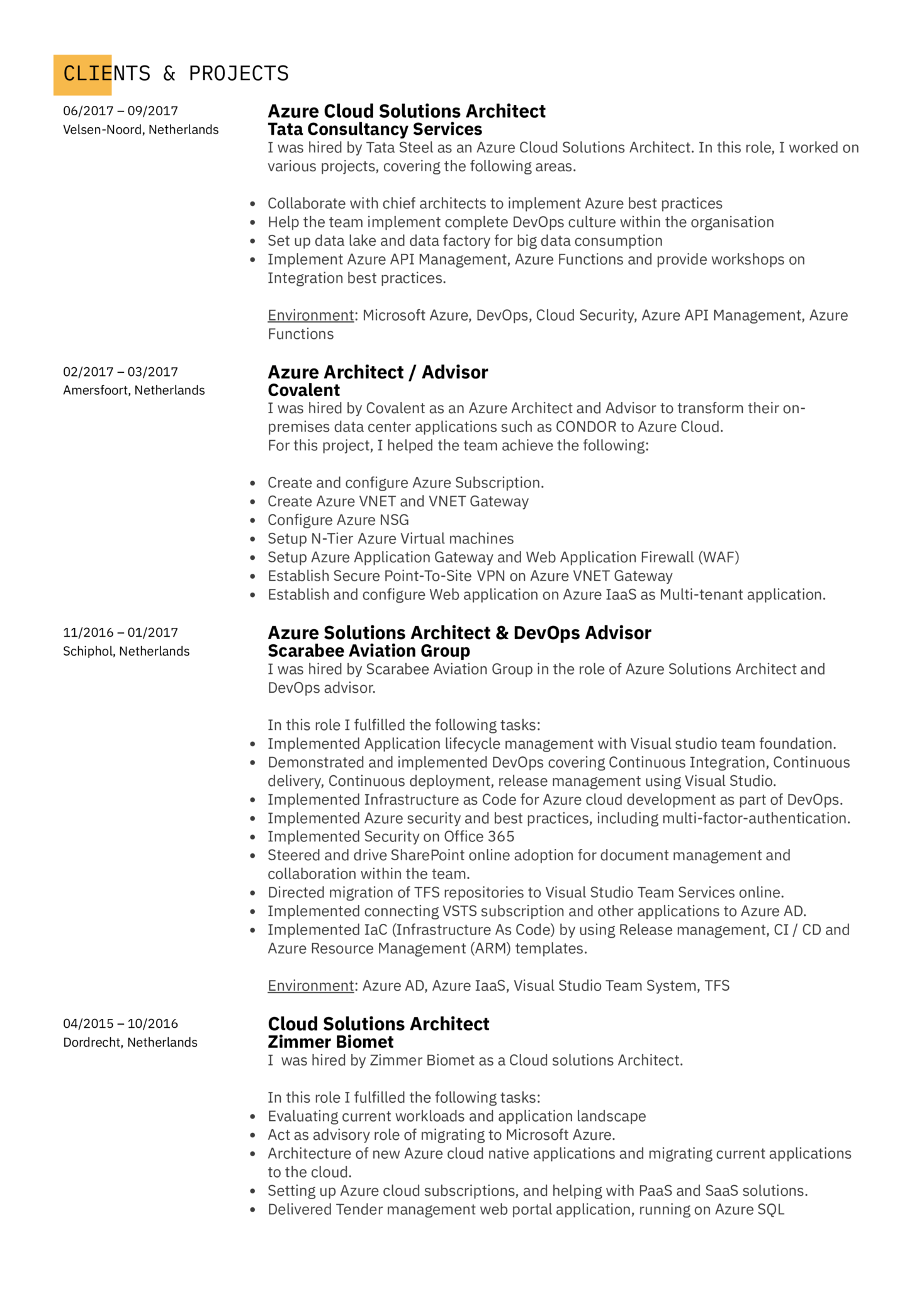 Integration Engineer Resume Sample | Kickresume