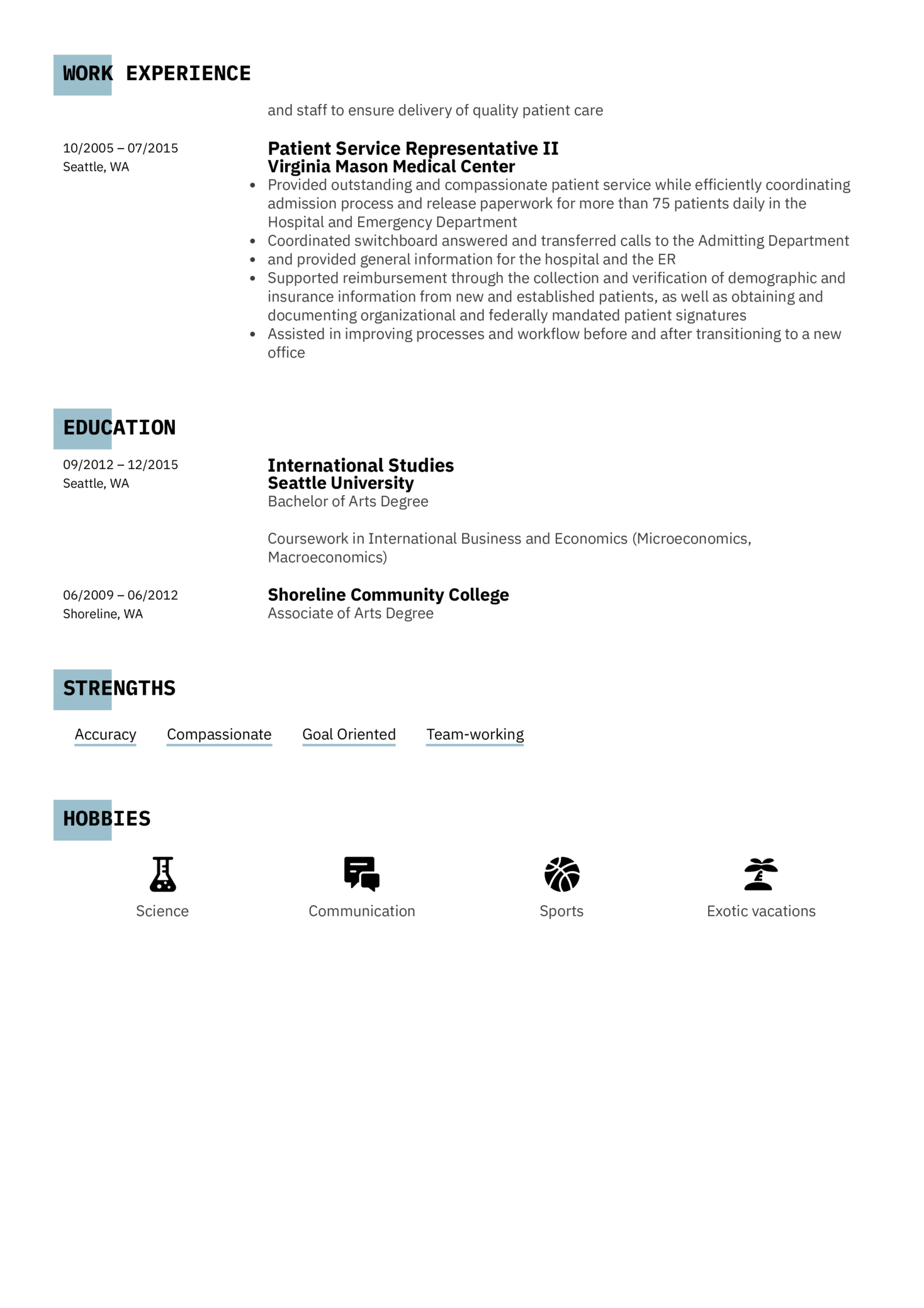 Patient Service Coordinator Resume Sample Kickresume patient-service-coordinator-resume-sample-kickresume