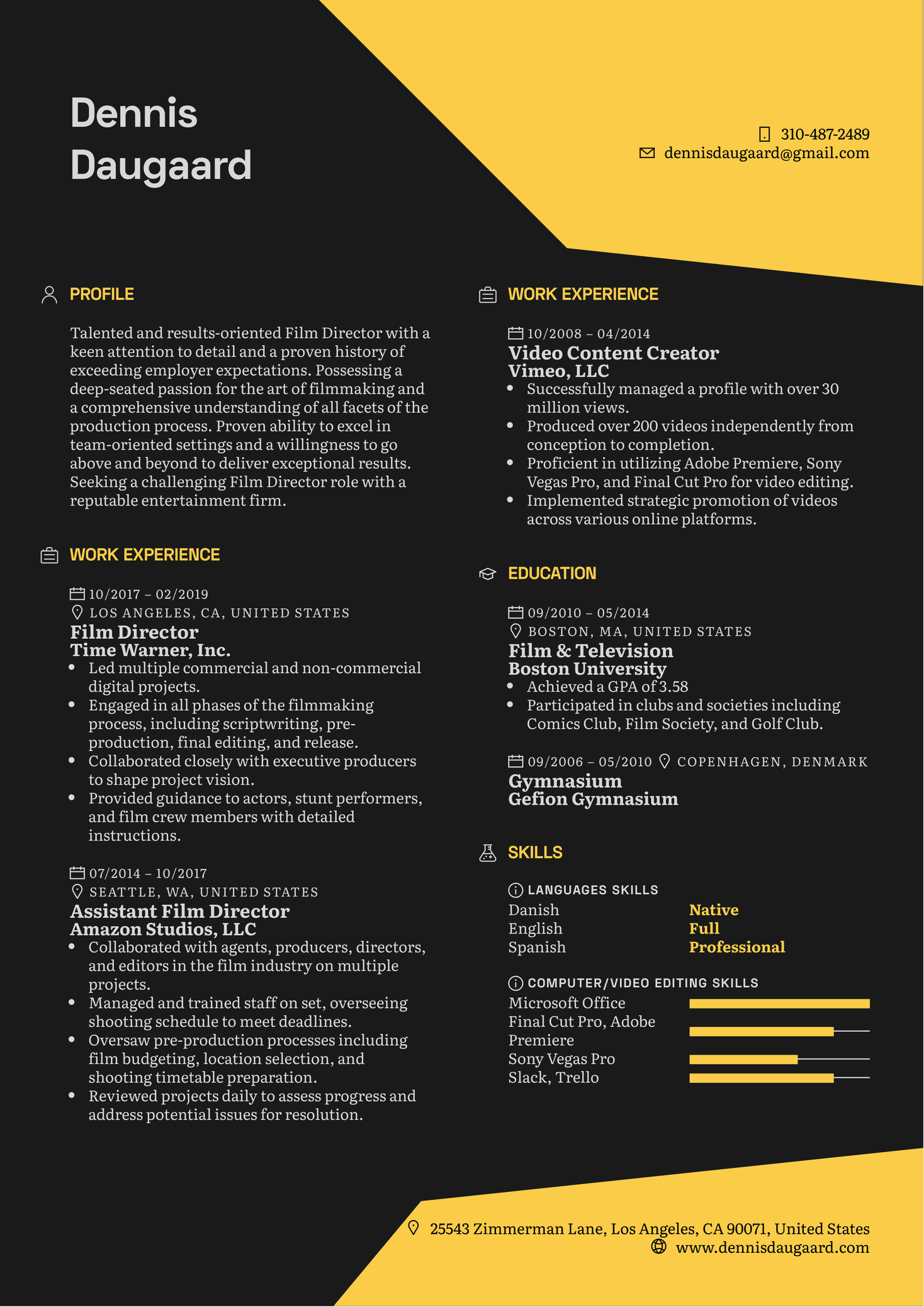 Download Resume Cv Editor