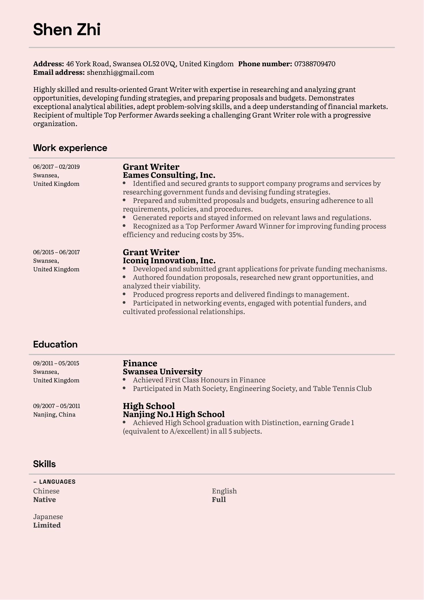 Sample Resume For Writer Tampahom
