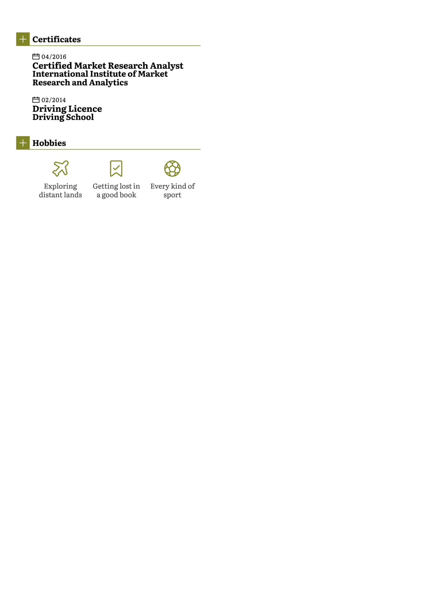 Market Researcher Resume Sample | Kickresume Market Researcher Resume Sample | Kickresume
