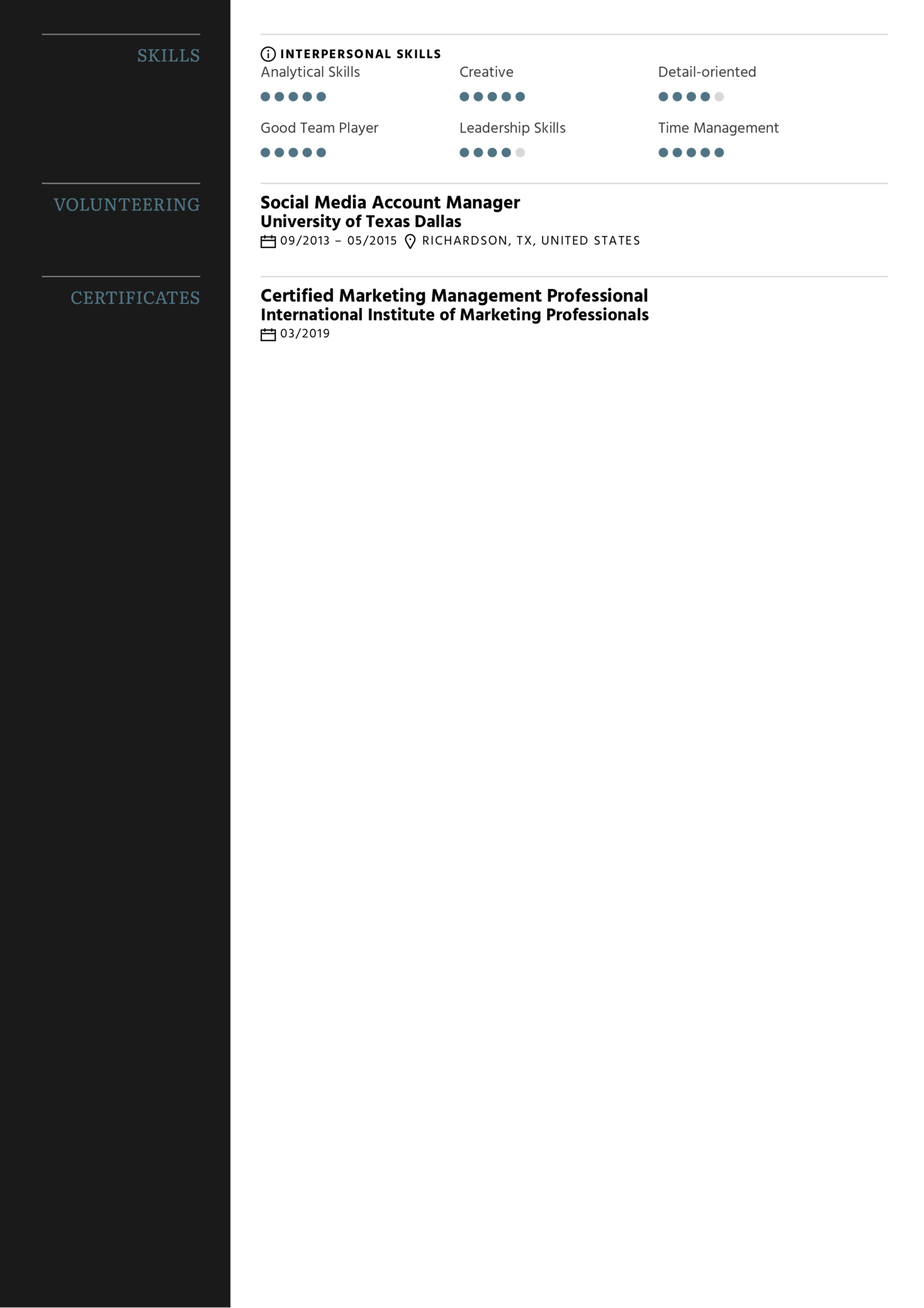 Social Media Analyst Resume Sample Kickresume social-media-analyst-resume-sample-kickresume