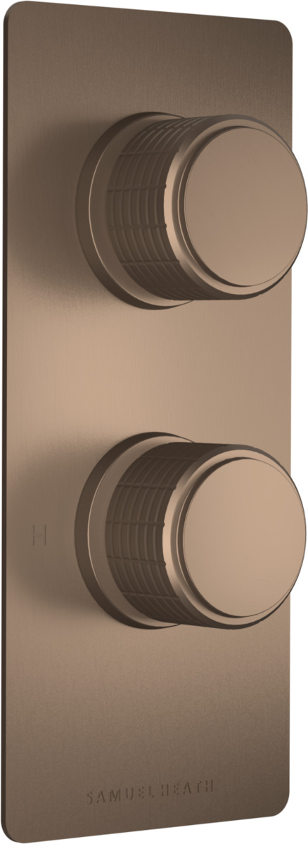 Trim set for V134-AIS thermostatic valve, one volume control | Samuel Heath