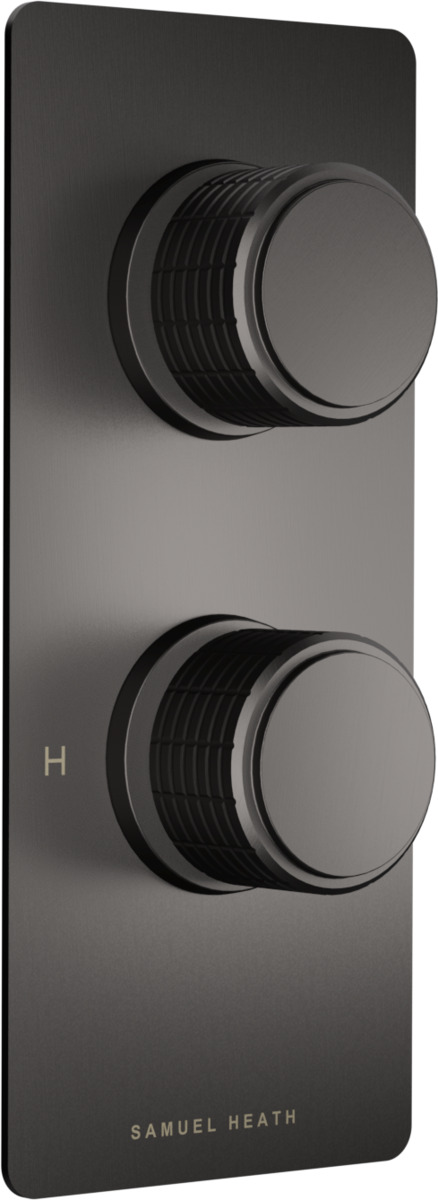 Trim set for V134-IS thermostatic valve, one volume control | Samuel Heath