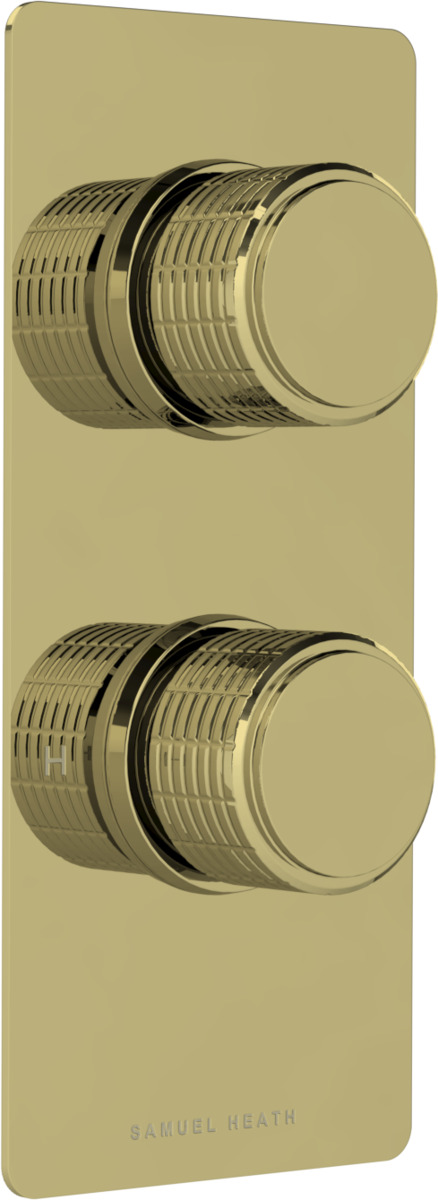 Trim set for V134-IS thermostatic valve, one volume control | Samuel Heath