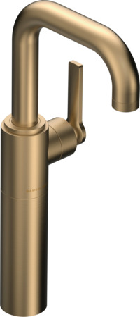 Tall single lever basin mixer, right handed | Samuel Heath