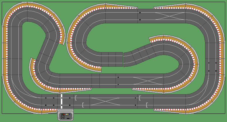 8'x4' Scalextric Layouts | SlotForum