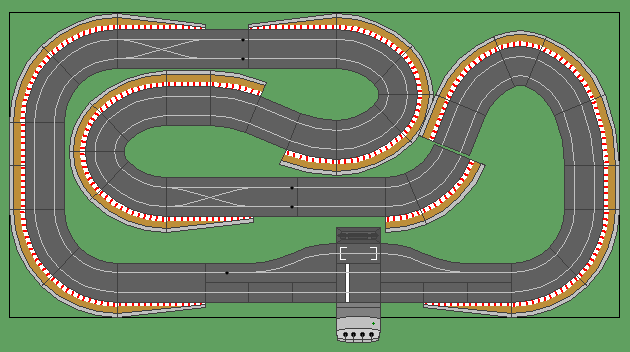 8'x4' Scalextric Layouts | SlotForum