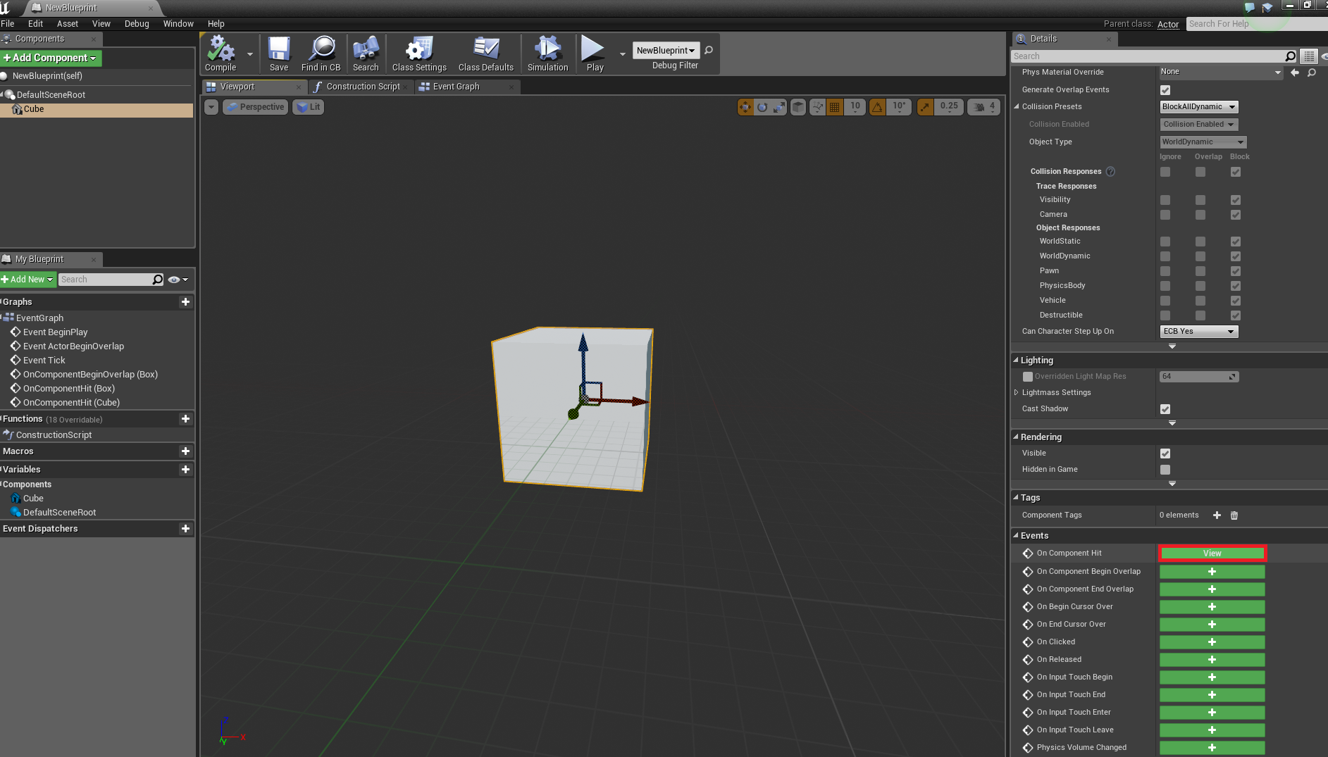 Unreal Engine 4 Collisions Object Response Impossible De Trouver