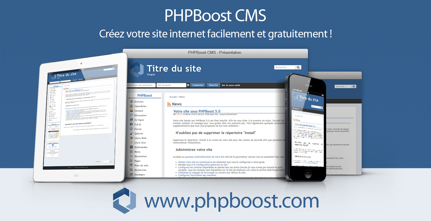 [CMS] PHPBoost CMS - Votre site à portée de main par CrowkaiT - page 1 ...