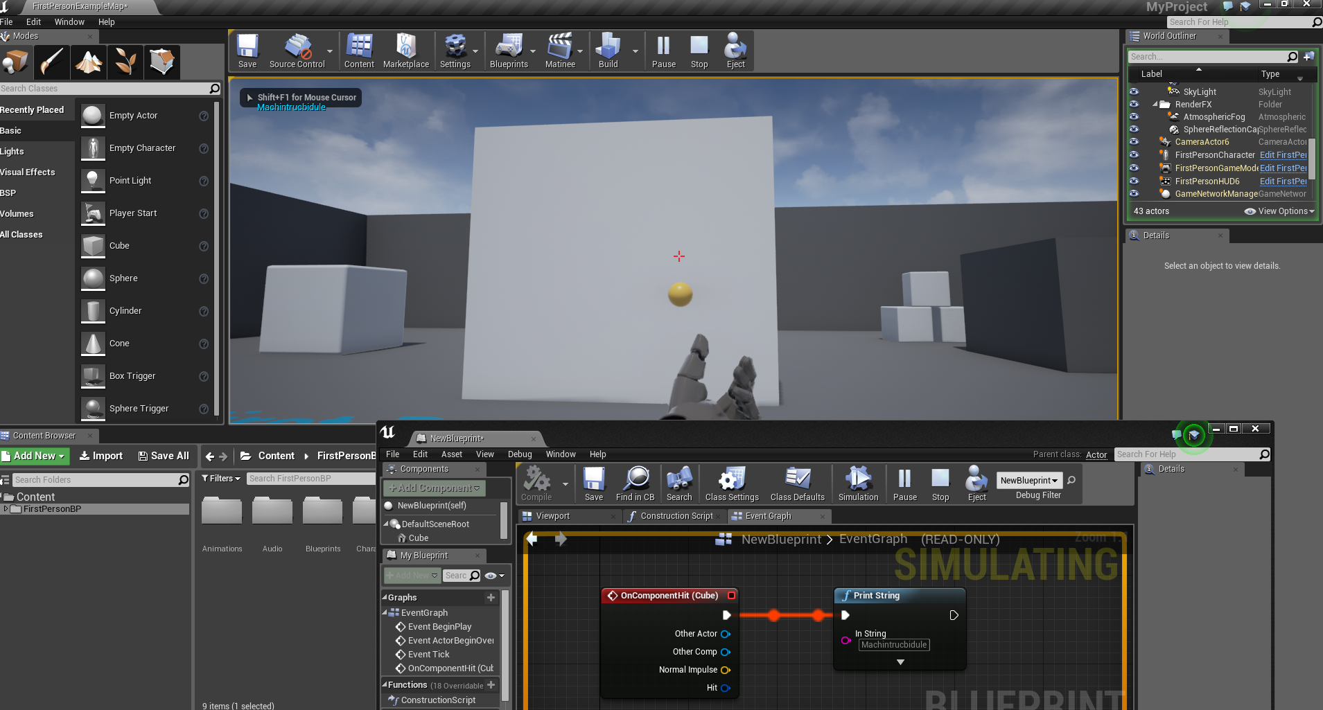 Unreal Engine 4 Collisions Object Response Impossible De Trouver