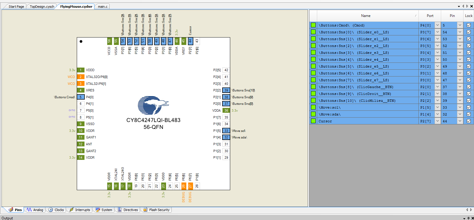 Cypress PSoC Creator - Réalisation d'un programme par KyrahCreation - OpenClassrooms