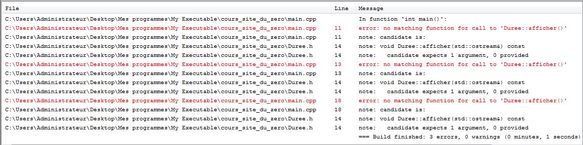 [Résolu] [Erreur] "no matching function for call to..." - Problème ...