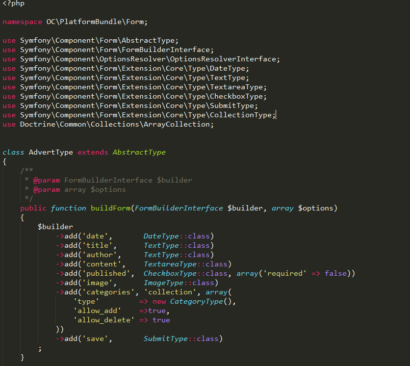 [résolu] Symfony 3 Could Not Load Type Collection Par Luc Andrédinga Page 1 Openclassrooms