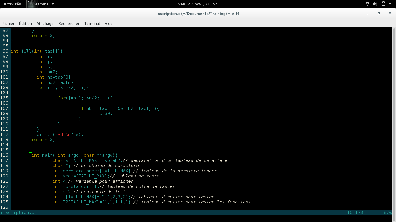 Tri de tableau en c - comparer les elements d'un tableau par DeuxStyle ...