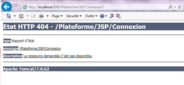 Résolu Jee Servlet Introuvable Servlet La Ressource Demandée Nest Pas Disponible Par