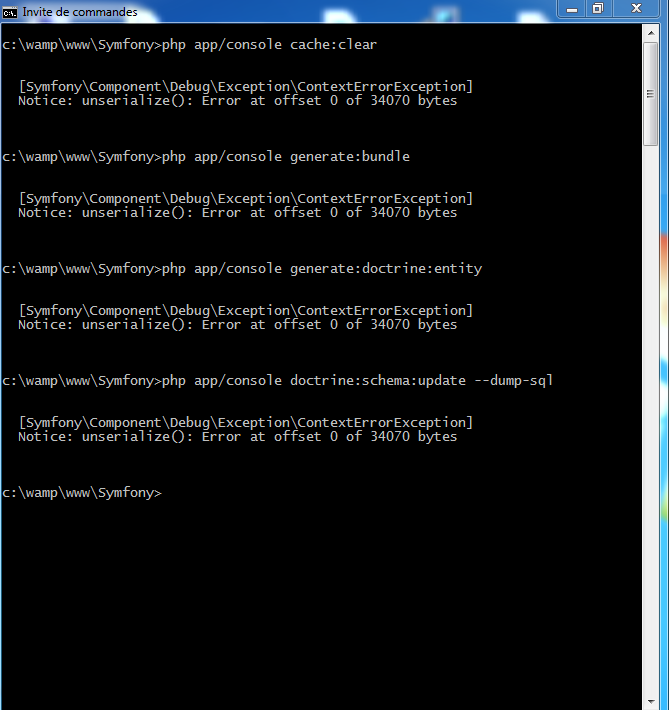 Symfony 2 La Console Ne Reagit Plus Symfony 2 La Console Ne Reagit Plus Par Gftu Page 1