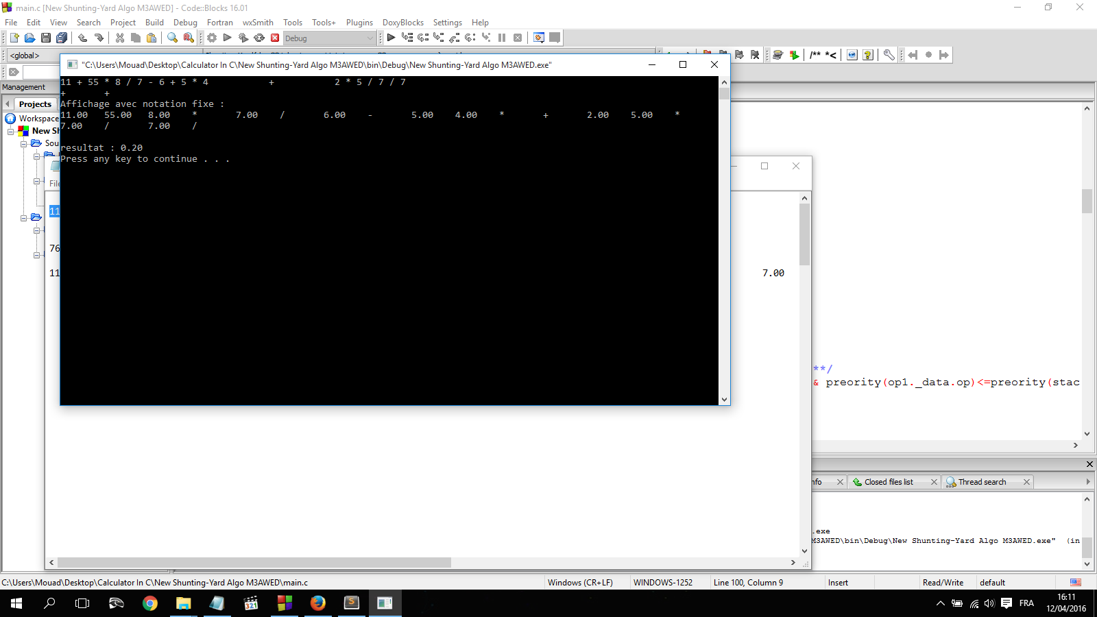 Shunting-yard algorithm ? - Shunting-yard algorithm ? par Geek Man ...
