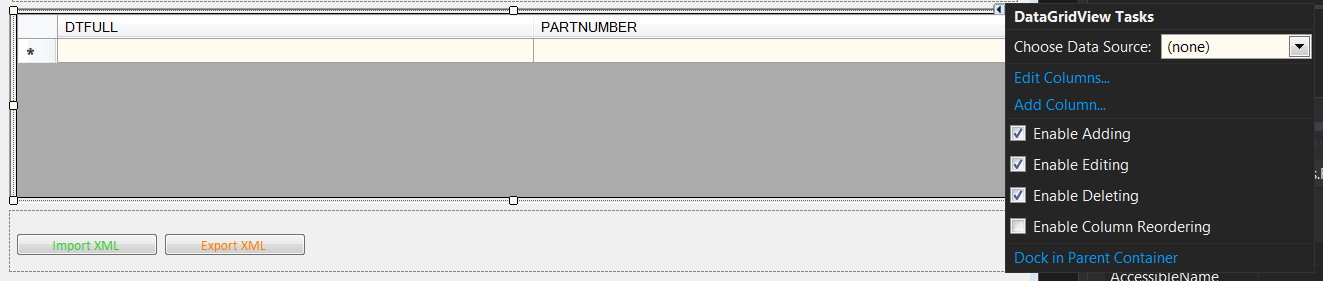 [Résolu] VB.NET : Datagridview et XML - Message d'erreur ? par ...