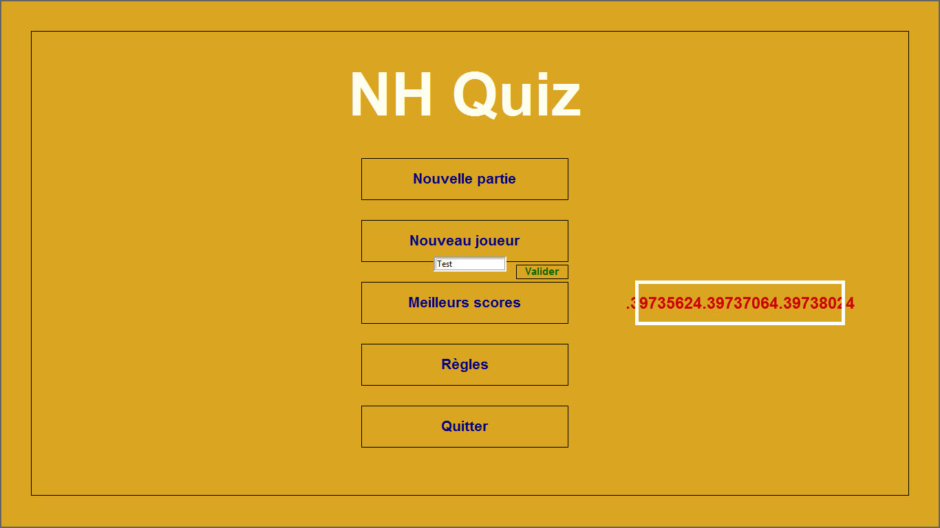 Résolu Problème Avec Widget Entry Tkinter Création Dun Jeu De Type Quizz Par Nicopocho