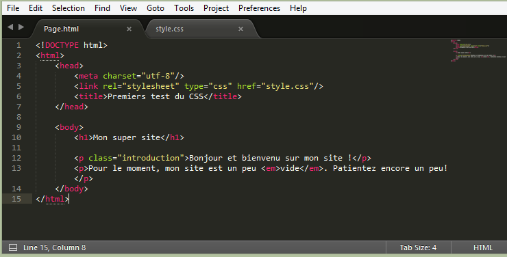 [Résolu] CSS ne marche pas pour moi - Le code CSS ne rend aucun effect ...