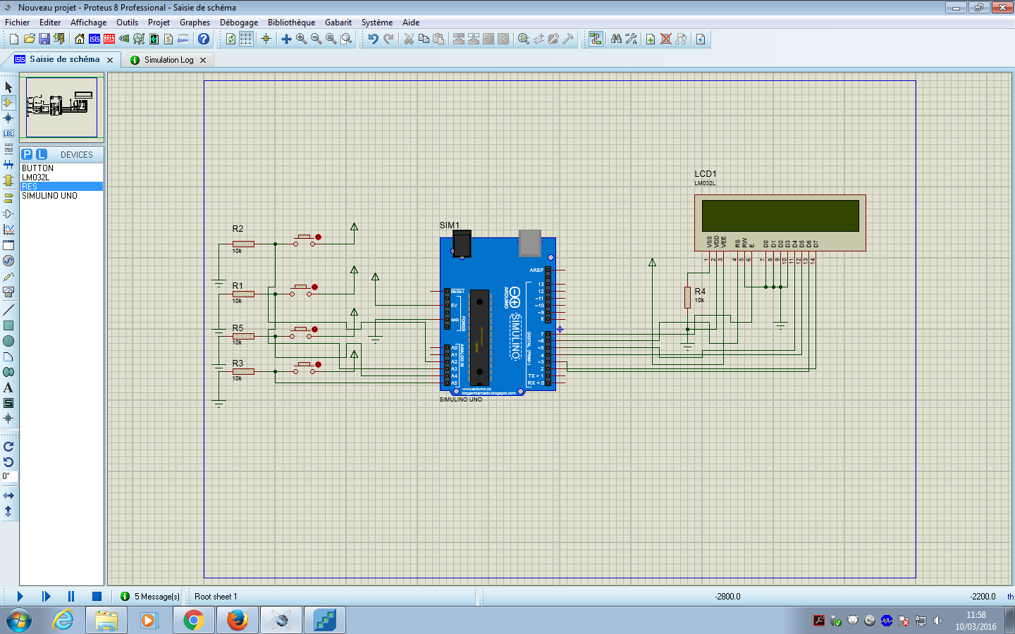 flowcode , arduino UNO et proteus par ZakAria9 - OpenClassrooms
