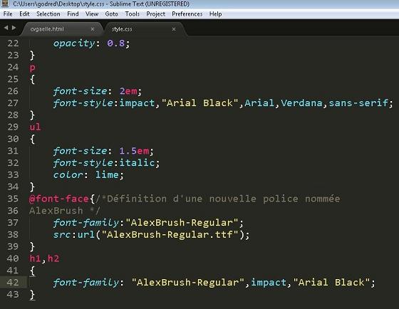[Résolu] L'envois d'un exercice tp - cv html/css par gwenera - page 1 ...