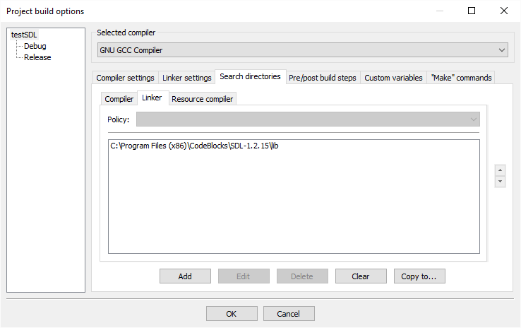 [Résolu] cannot find lSDL.dll lors de la compilation de SDL par Kijise - page 1 - OpenClassrooms