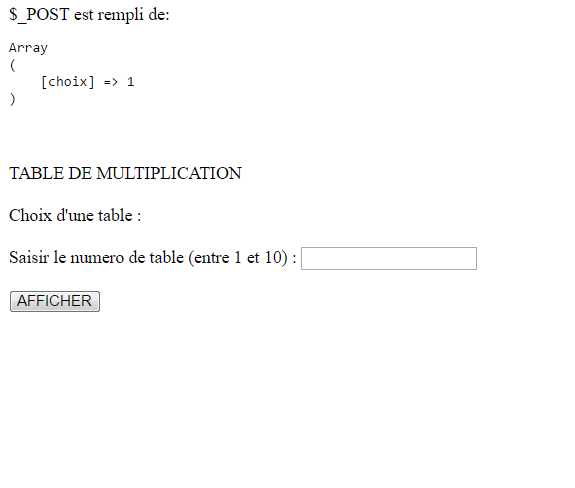 [Résolu] Table de multiplication par C.L.92 - OpenClassrooms