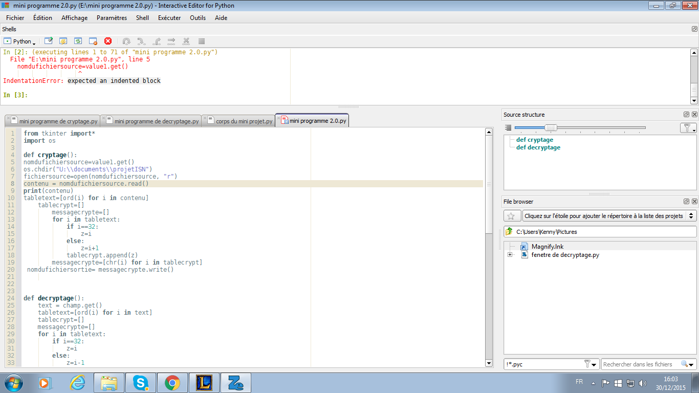 Openclassrooms Python