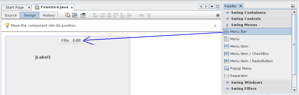 [Résolu] menu en netbeans par sablaperle - page 1 - OpenClassrooms