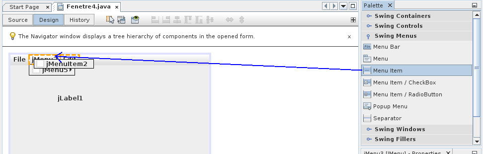 [Résolu] menu en netbeans par sablaperle - page 1 - OpenClassrooms
