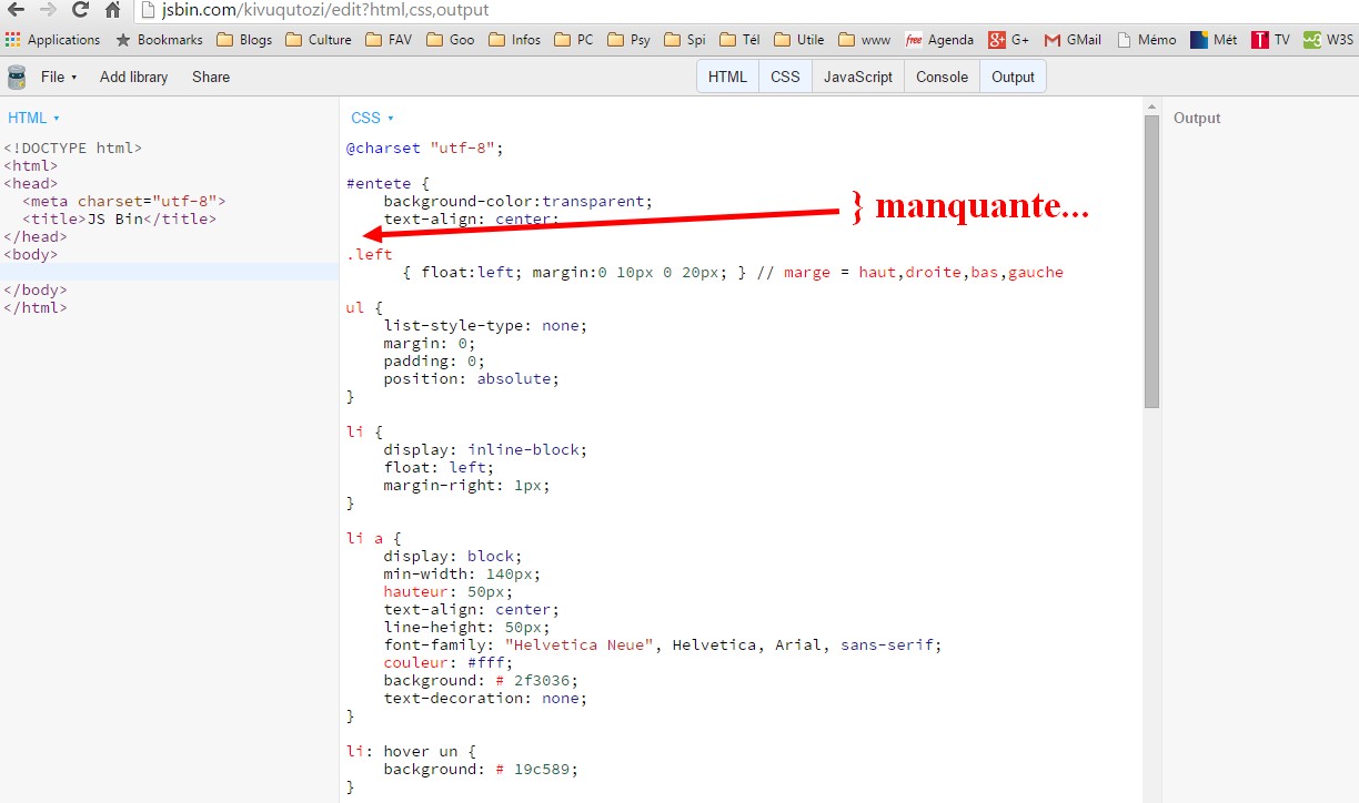 Création De Barre De Navigation Html Css Uniquement Par Xone Openclassrooms