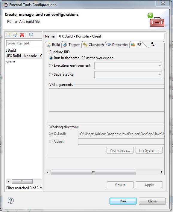 Impossible D Exporter Un Projet Javafx Problem Failed To Create Task Or Type Javafx Com Sun