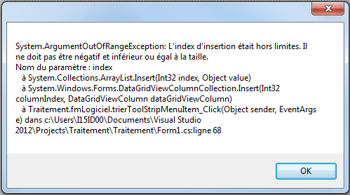 [Résolu] [Help] DataGridView C# par Remichel - page 1 - OpenClassrooms