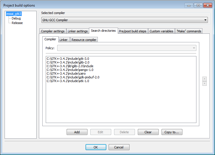[Résolu] Installer GTK+ sous Windows par Steve.M - page 1 - OpenClassrooms