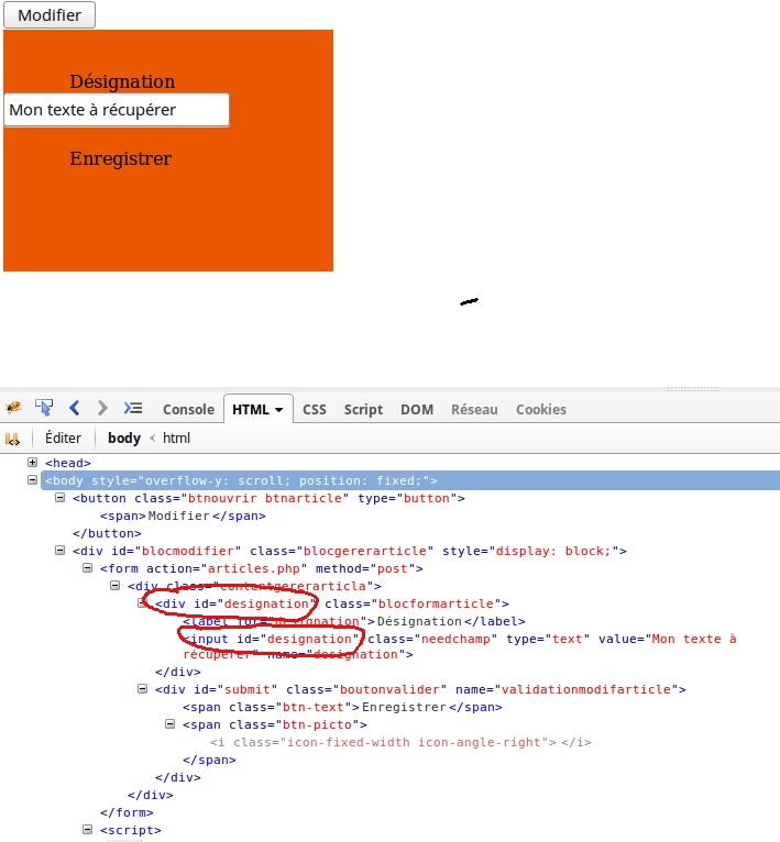 Résolu Jquery Récupérer La Valeur Dun Input Par Florian My Page