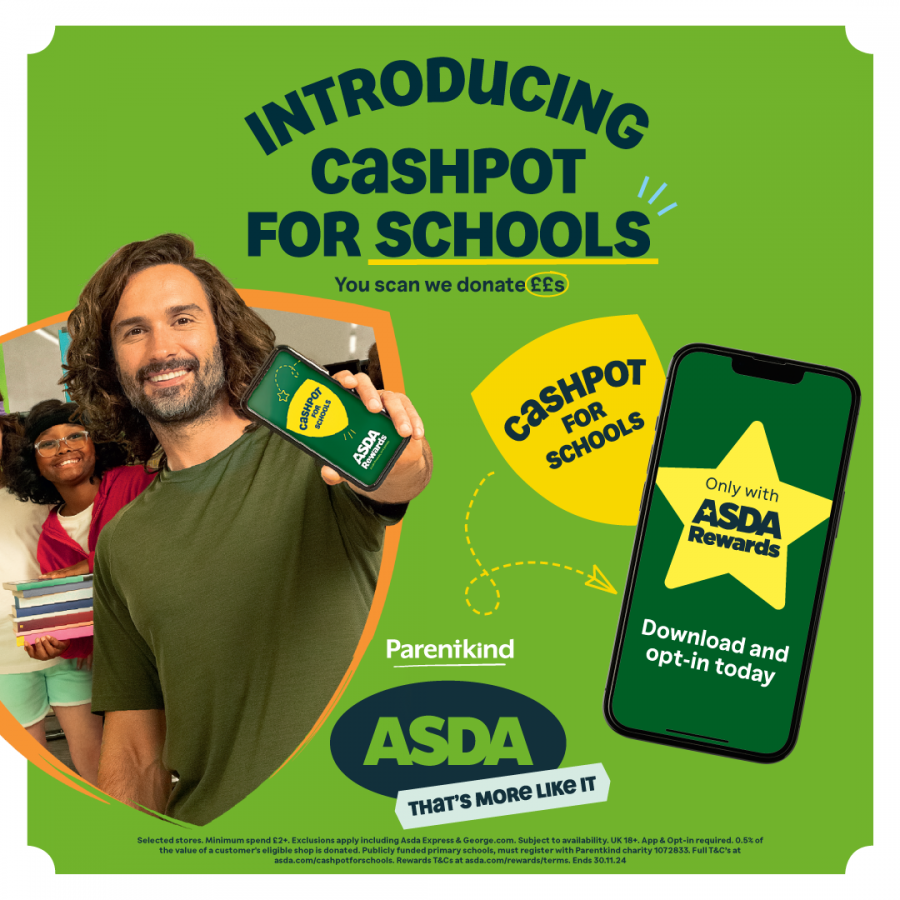 ASDA cashpot for schools