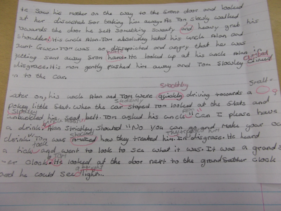 English- editing our work