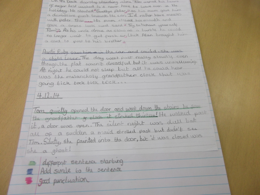 English- editing our work