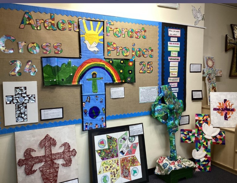 Arden Forest Cross project | Harbury C of E Primary School
