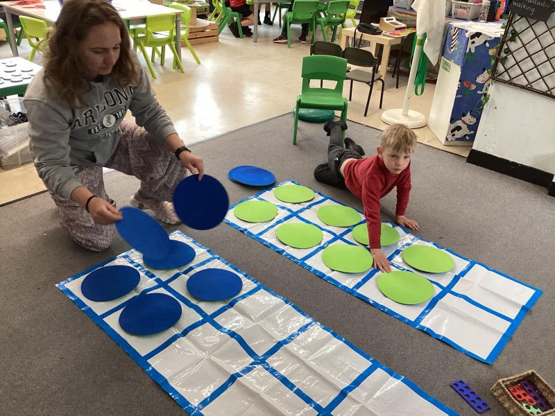 Maths Stay and Play in EYFS | Harbury C of E Primary School