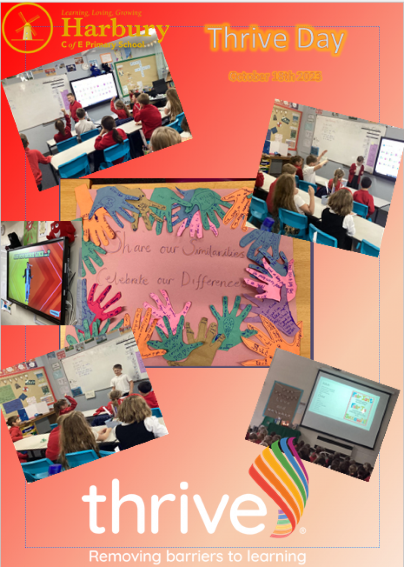 We are a Thrive School | Harbury C of E Primary School