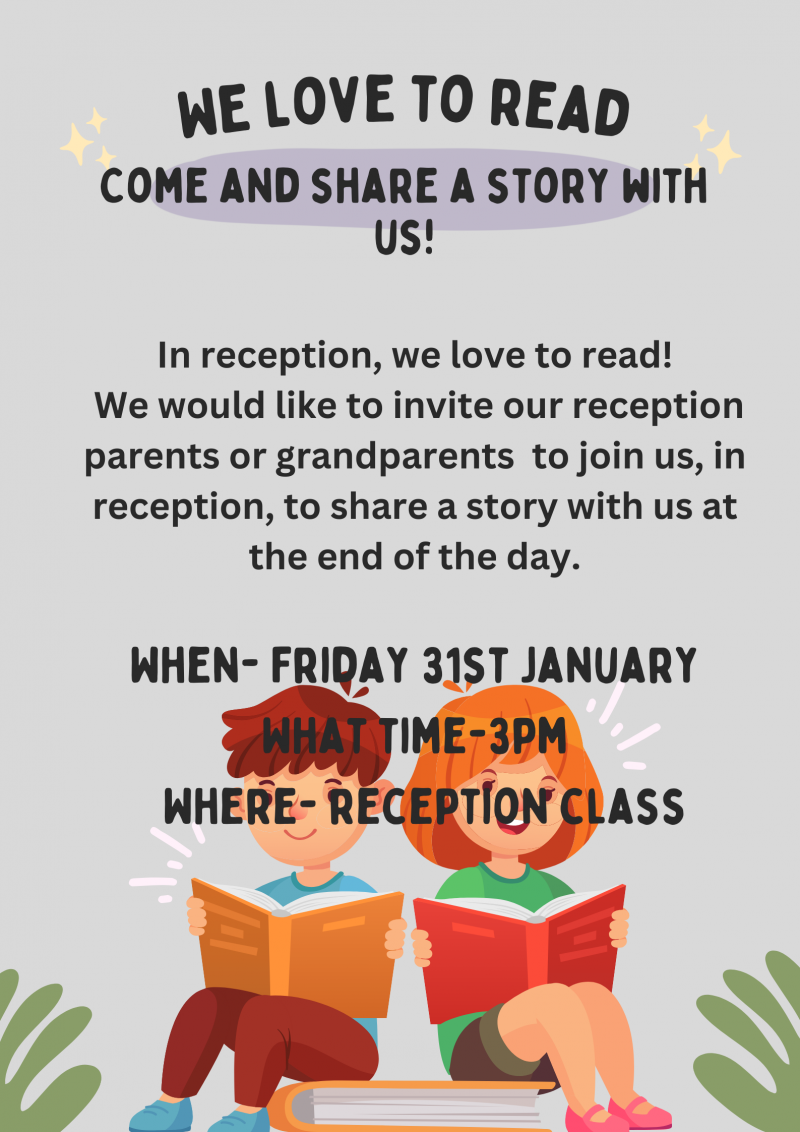 We Love to Read | Harbury C of E Primary School