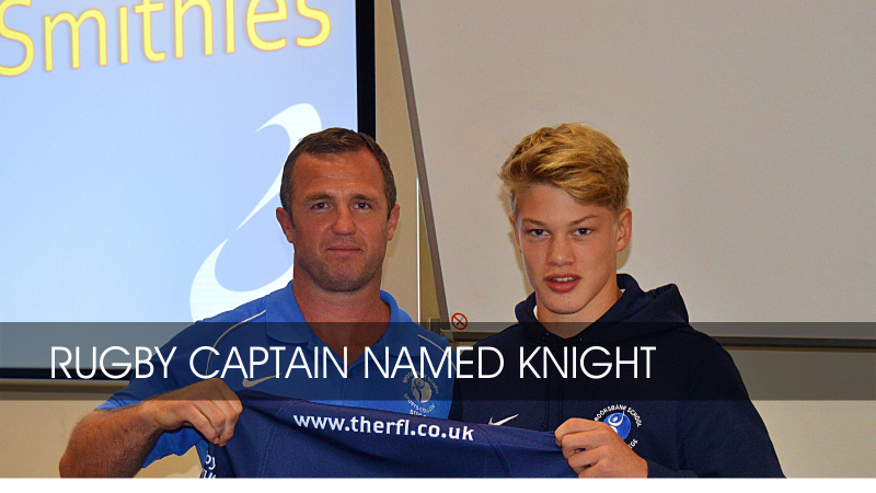 Former school Rugby Captain named England Knight | The Brooksbank School