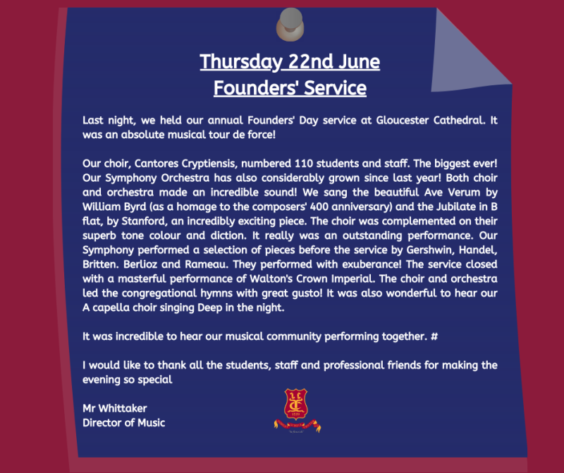 School Gallery | The Crypt School