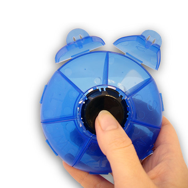 Circular Pill Pod - Blue