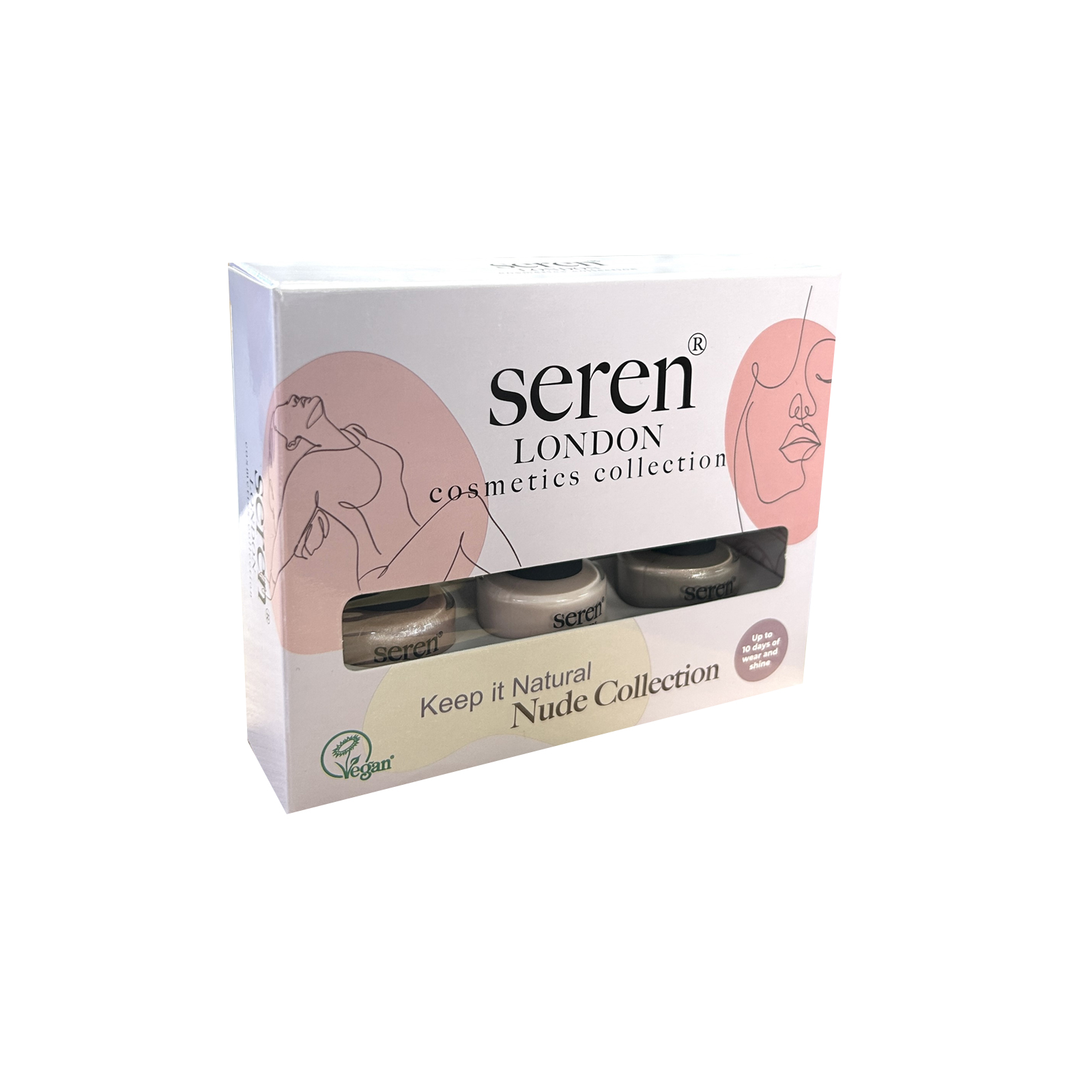 Seren Nail Polish Nude Collection Gift Set
